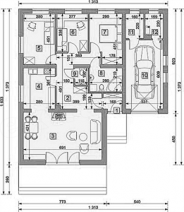 Lijepa kuća od 120 kvadrata sa 3 spavaće sobe (DETALJAN PLAN) - Moja ...